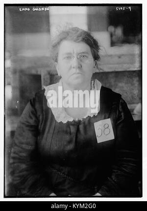 Emma Goldman, an influential anarchist and political activist, known ...