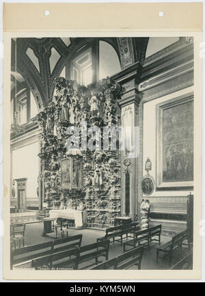 A photograph of the Templo de Aranzazu in Guadalajara, Mexico ...