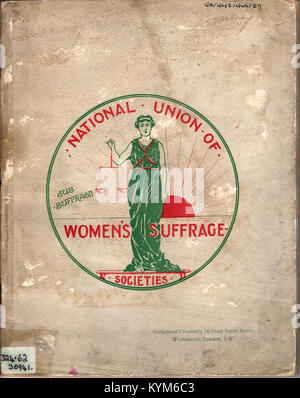 A historical photograph of the NUWSS (National Union of Women's ...