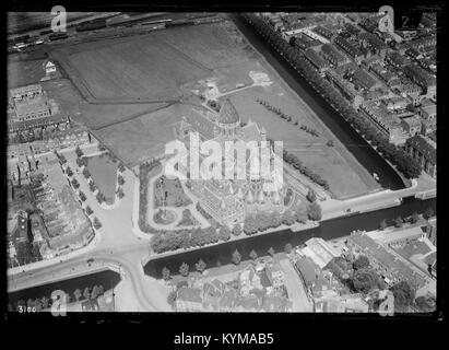 Aerial view of Haarlem, Netherlands, captured between 1920 and 1940 ...