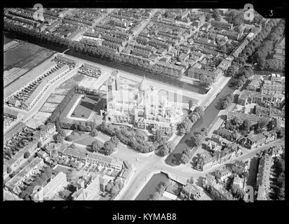Aerial view of Haarlem, Netherlands, captured between 1920 and 1940 ...