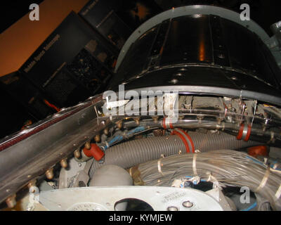 An image of the Project Mercury capsule, a key part of the early U.S ...