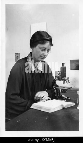 A portrait of Kathleen Mary Drew-Baker, a prominent 20th-century scientist, known for her work ...