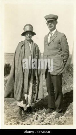 Photograph of Herbert Spencer Jennings (1868-1947) and his wife, taken ...