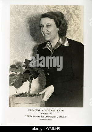 A portrait of Eleanor Anthony King, an influential figure in botany ...