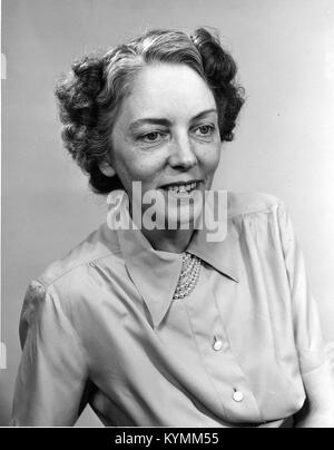 A portrait photograph of Jane Stafford (1899-1991), a notable woman in ...