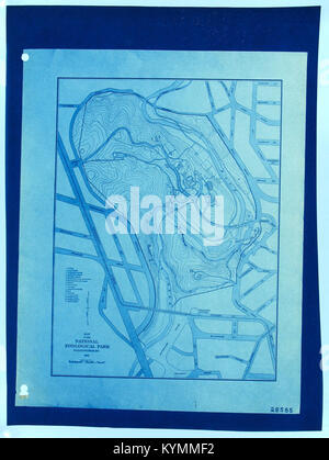 This historical map outlines the national roads of France as they were ...