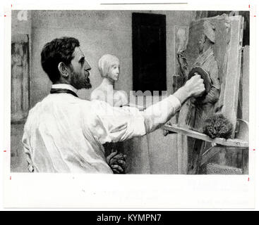 This work by Augustus Saint-Gaudens, created between 1880 and 1881, is ...