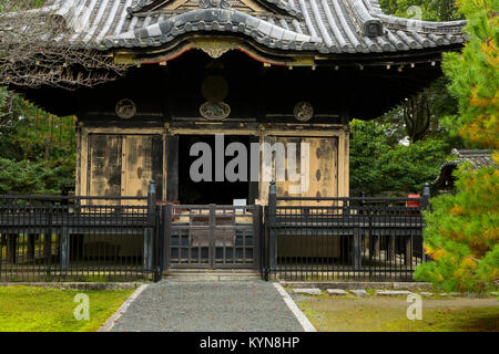 Konchi-in zen temple, Kyoto, Japan. A view of the south garden ...