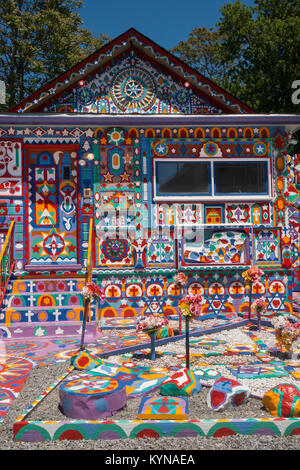 Prophet Isaiah Robertson house Niagara Falls NY Stock Photo - Alamy