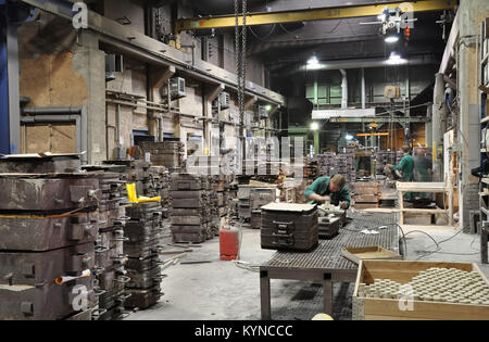 metal castings inside the factory Stock Photo - Alamy