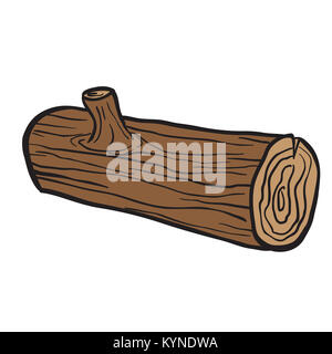 cartoon log Stock Vector Art & Illustration, Vector Image: 66033147 - Alamy