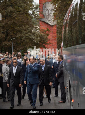 Expedition 53 crew members Joe Acaba, Alexander Misurkin, and Mark ...