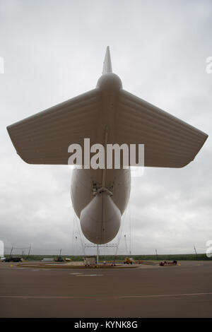In Eagle Pass, Texas, the Tethered Aerostat Radar System (TARS) is used ...