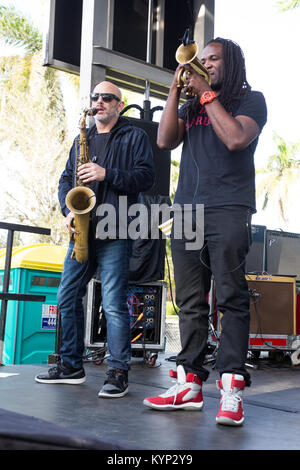 Boca Raton, FL, USA. 14th Jan, 2018. Hot Tuna perform during the ...