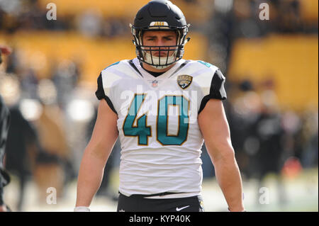 Jan 14th, 2018: Jaguars Tommy Bohanon #40 during the Jacksonville ...