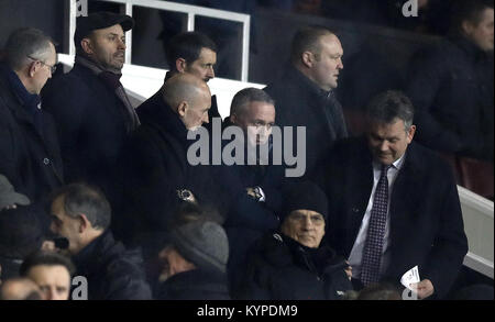 Stoke City's Vice-Chairman John Coates in the stands Stock Photo - Alamy