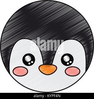 Penguin head cartoon Stock Vector Image & Art - Alamy