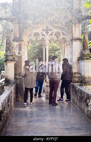 Knights Templar Initiation Well, Sintra, Portugal Stock Photo - Alamy