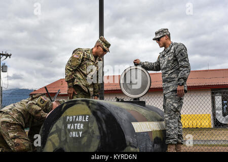 U.S. Army Spc. Jose Hernandez, 163rd Transportation Detachment ...