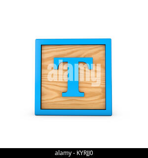 Letter H wodden childrens toy alphabet block. 3D Rendering Stock Photo ...