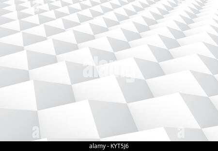 White tilt cubes background, 3d render geometric patterns for ...