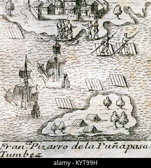 Spanish conquest of the Inca Empire (1532-1572). Expedition of ...