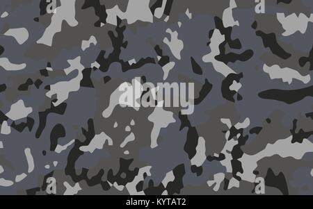 Grey military camouflage background texture, vector illustration Stock ...