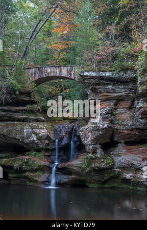 Upper Falls at Hocking Hills State Park Stock Photo - Alamy