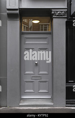 Entrance exterior of a victorian house with gray doorsteps at San ...