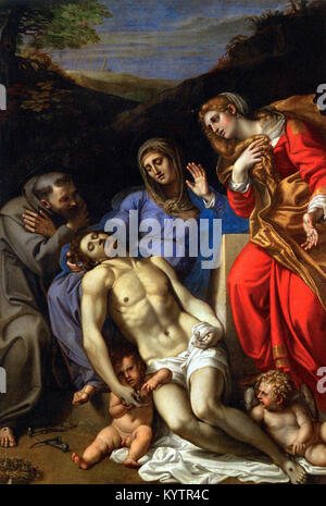 Carracci, Annibale - Pietà Stock Photo - Alamy