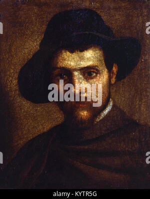 Annibale Carracci Self portrait Stock Photo - Alamy