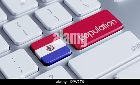 Paraguay High Resolution Population Concept Stock Photo - Alamy