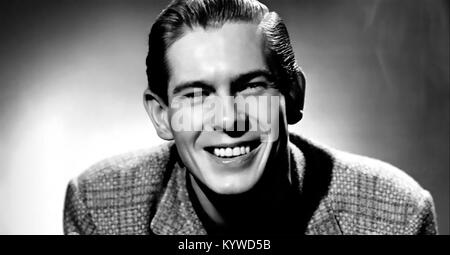 JOHNNIE RAY (1927-1990) Promotional photo of American pop singer Stock ...