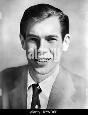 JOHNNIE RAY (1927-1990) Promotional photo of American pop singer Stock ...