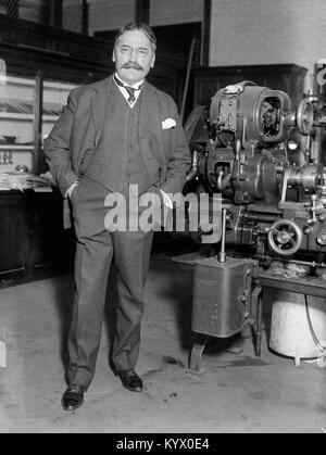 Mihajlo Pupin, a Serbian-American physicist and inventor, known for his ...