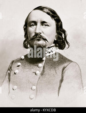 George Pickett, Confederate General Portrait Stock Photo - Alamy