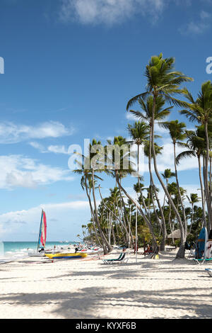 Beach Punta Cana, holiday resort. Dominican Republic Stock Photo - Alamy