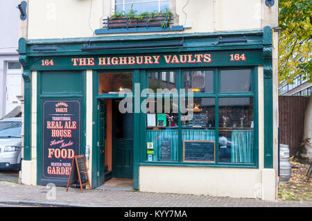 Highbury Vaults pub and Banksy mural in Bristol England UK Stock Photo ...