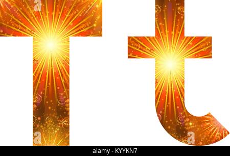 Set of letters, firework, I Stock Vector Image & Art - Alamy