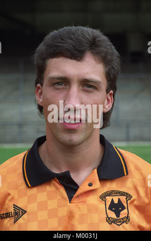 Footballer Tim Steele of Wolverhampton Wanderers 6/10/1990 Tim Steele ...