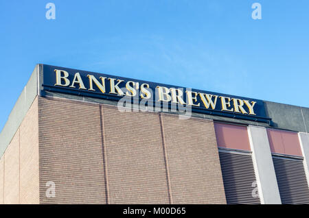 Head office of Marstons plc and Banks's brewery in Wolverhampton, UK ...