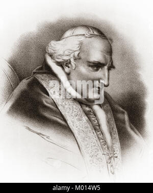 Pope Pius VIII, born Francesco Saverio Castiglioni, served as the Pope ...