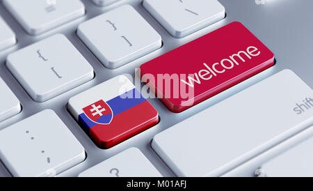 Slovakia High Resolution Hello Concept Stock Photo - Alamy