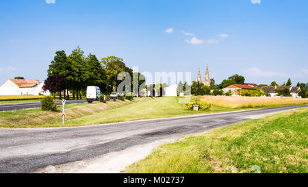 view of commune L'Epine Marne in France Stock Photo - Alamy