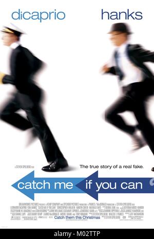 Catch Me If You Can 2002 Movie Poster Stock Photo - Alamy