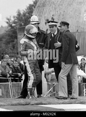 Marshalls assistTony Rutter after he fell from his Ducati at ...