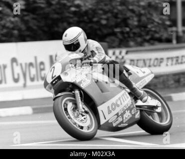 Geoff Johnson, Loctite Bimota Yamaha, Formula 1 TT, June 1988, Isle of ...