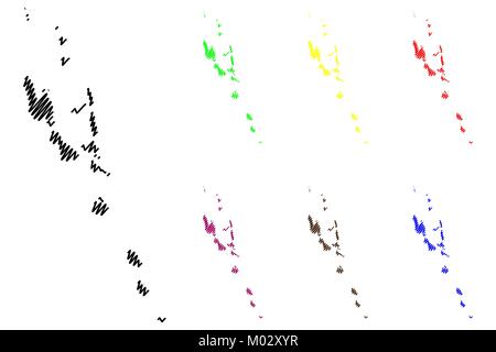 Malakula island (New Hebrides Archipelago, Republic of Vanuatu ...