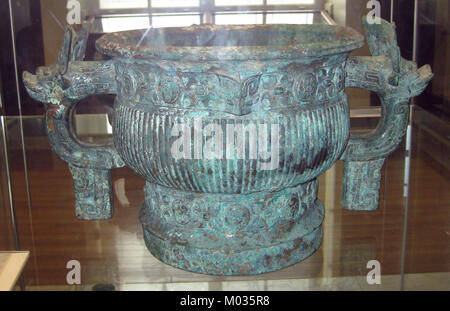 The Kang Hou Gui is an ancient Chinese ritual vessel from the Western ...